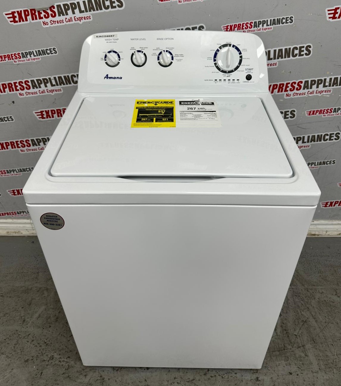 Open Box Amana 27” Top Load Washing Machine NTW4519JW2 For Sale | ️ ...
