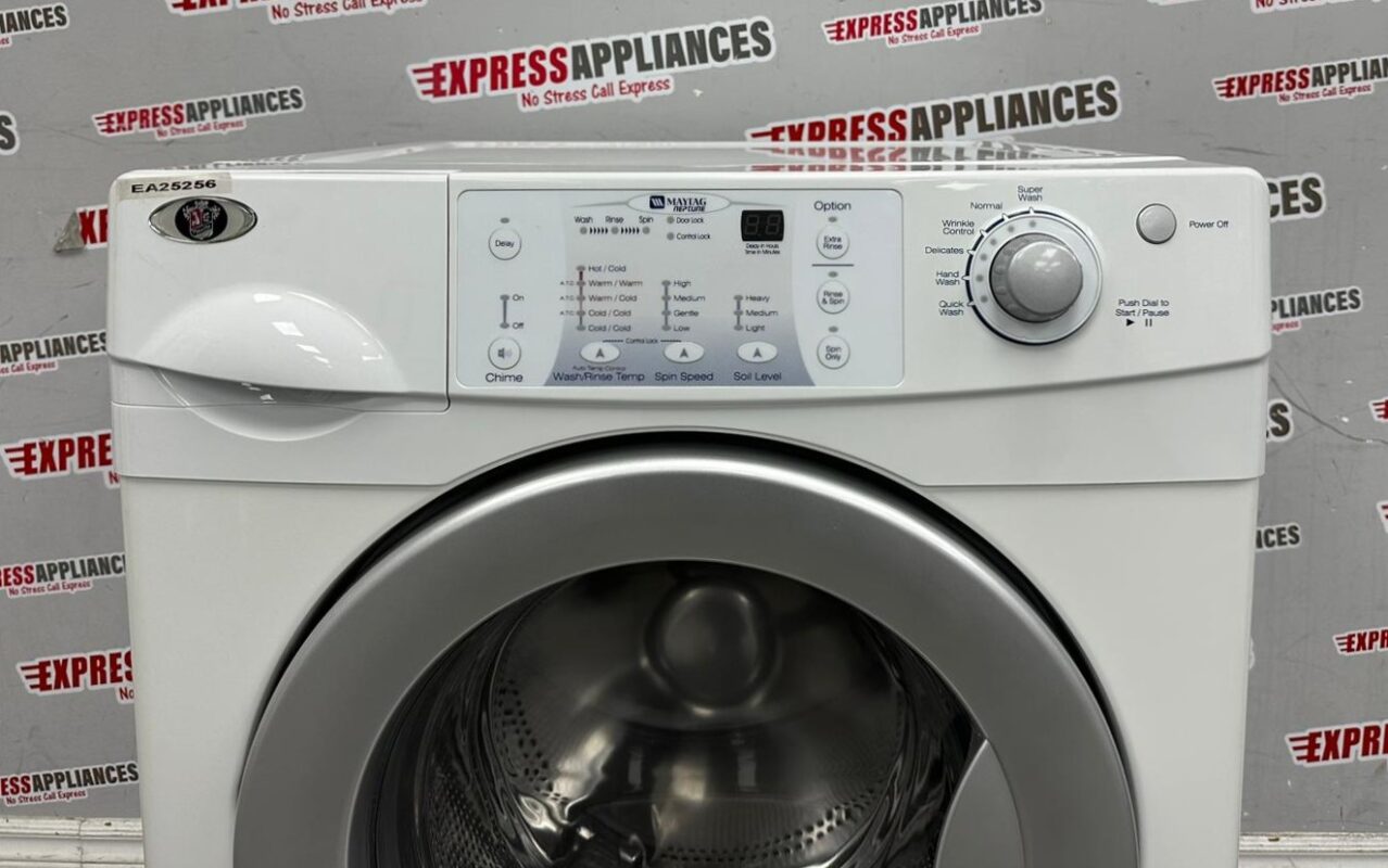 Used Maytag 27” Front Load Washing Machine MAH6700AWW For Sale | ️ ...