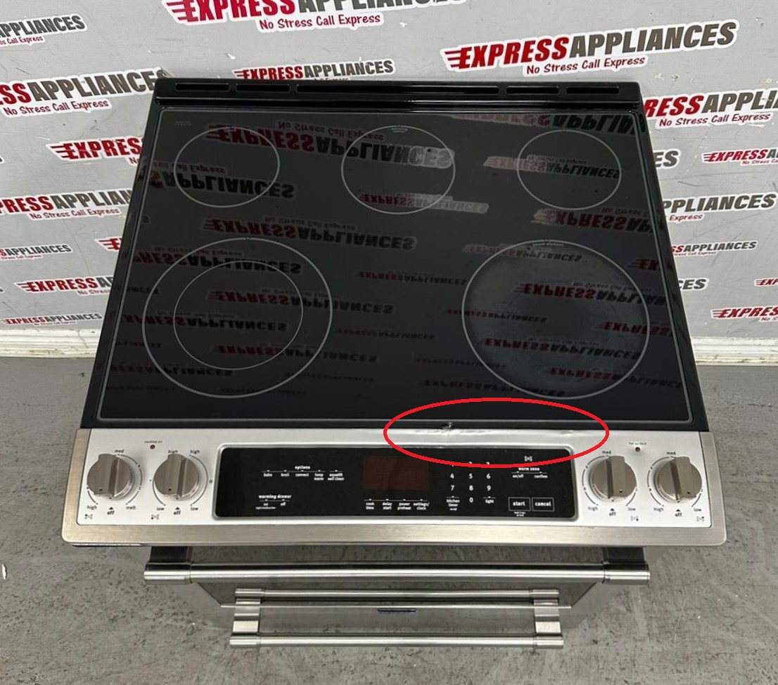 Used Maytag 30” Slide-In Glass top Stove YMES8800FZ1 For Sale | ️ ...