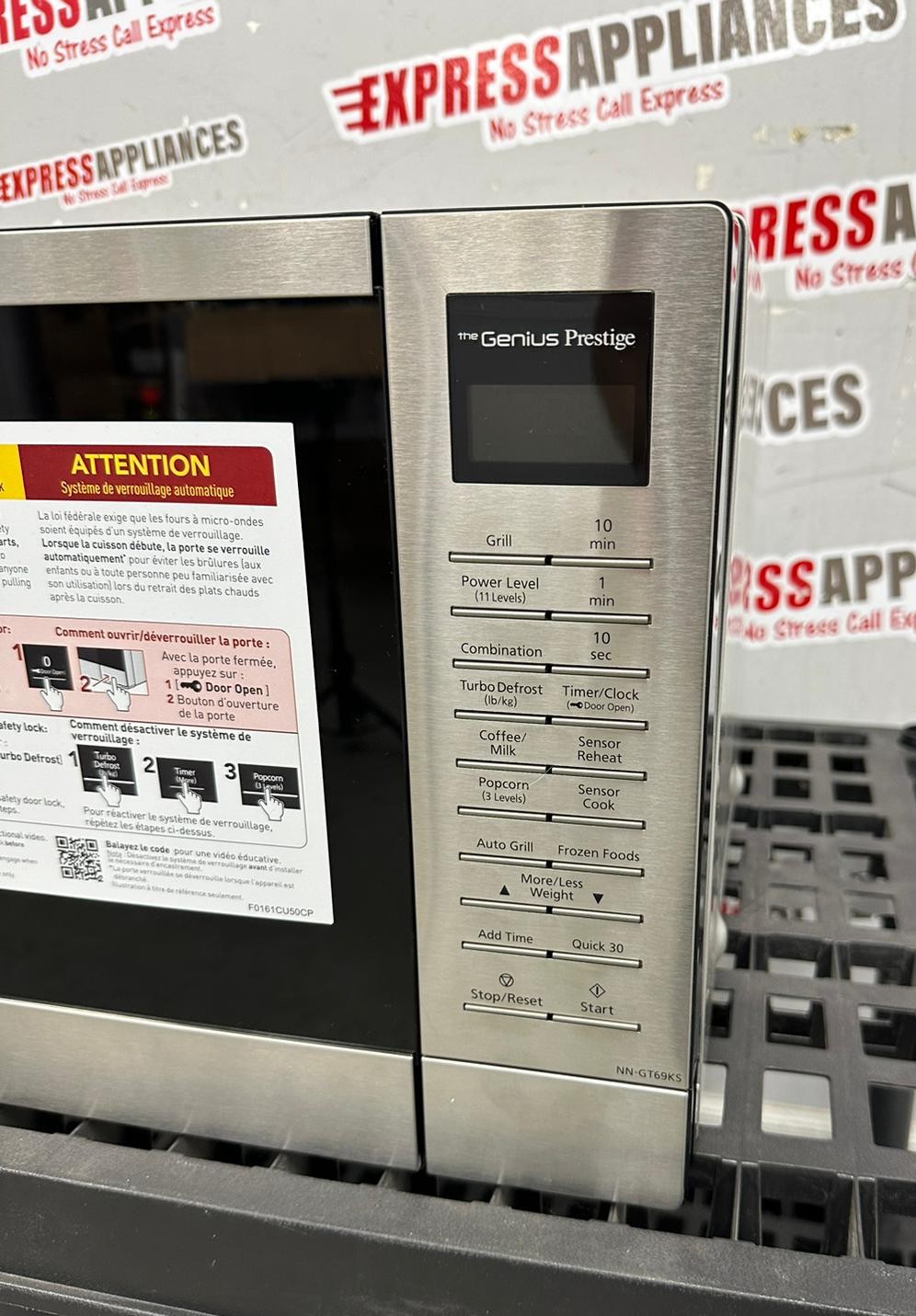 Open Box Panasonic 20” Countertop Microwave NN-GT69KSCWH For Sale | ️ ...