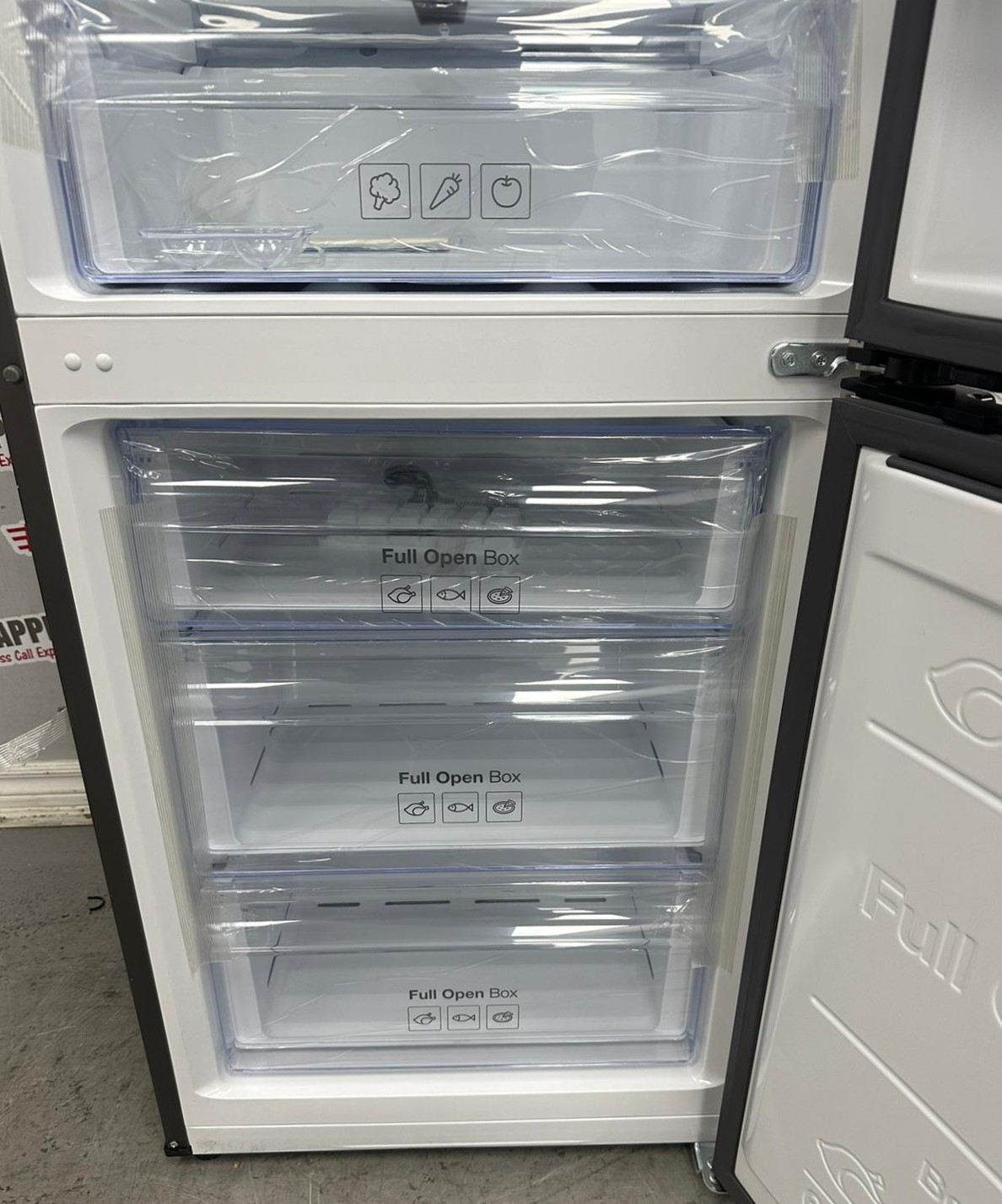 Open Box Samsung 24” Counter Depth Bottom Freezer Refrigerator ...