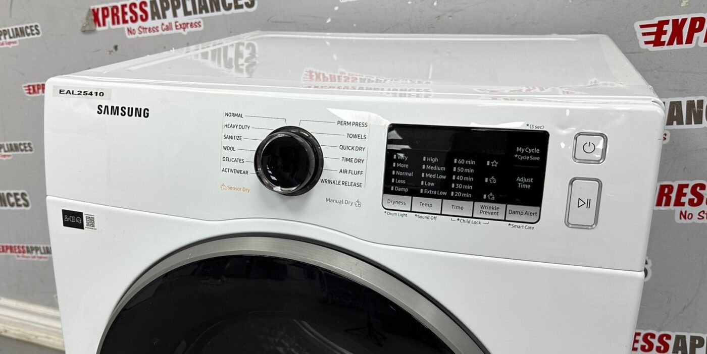 Open Box Samsung 24” Electric Stackable Dryer DV25B6800EW/AC For Sale ...