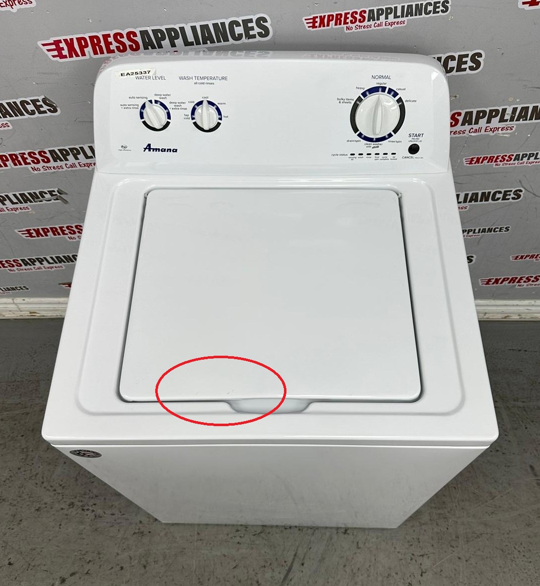 Used Amana 27” Top Load Washer NTW4516FW1 For Sale | ️ Express Appliances