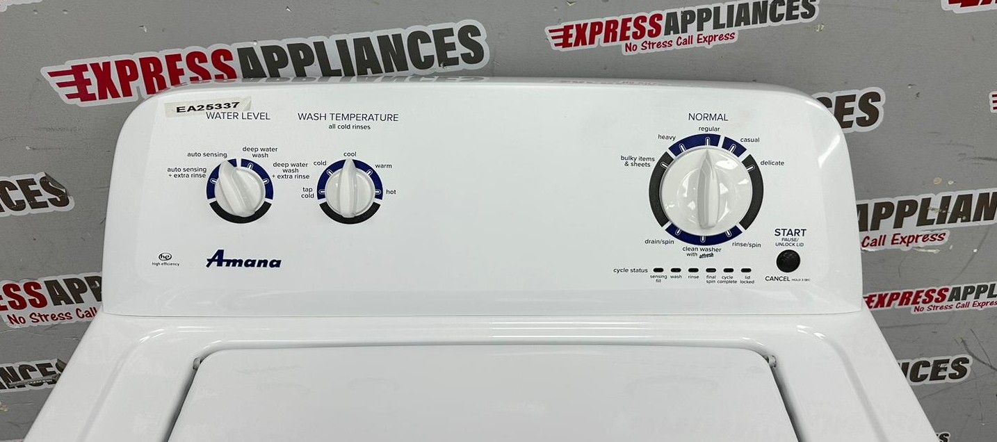 Used Amana 27” Top Load Washer NTW4516FW1 For Sale | ️ Express Appliances