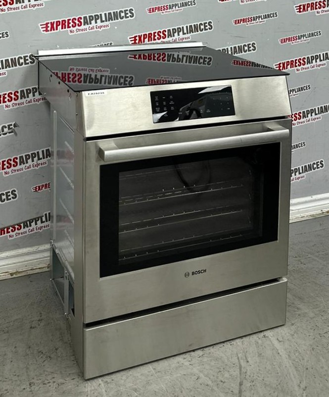 Used Bosch 30” Slide-In Induction Stove HII8057C For Sale| ️ Express ...