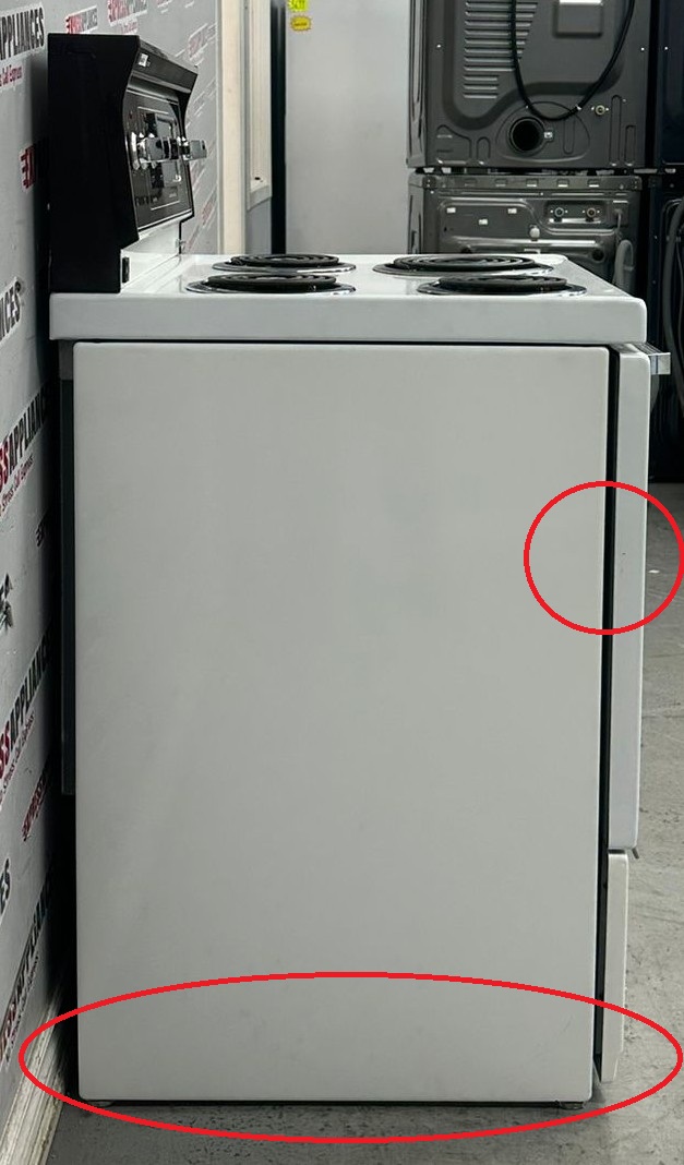 Used GE 24" Freestanding Coil Stove For Sale | ️ Express Appliances