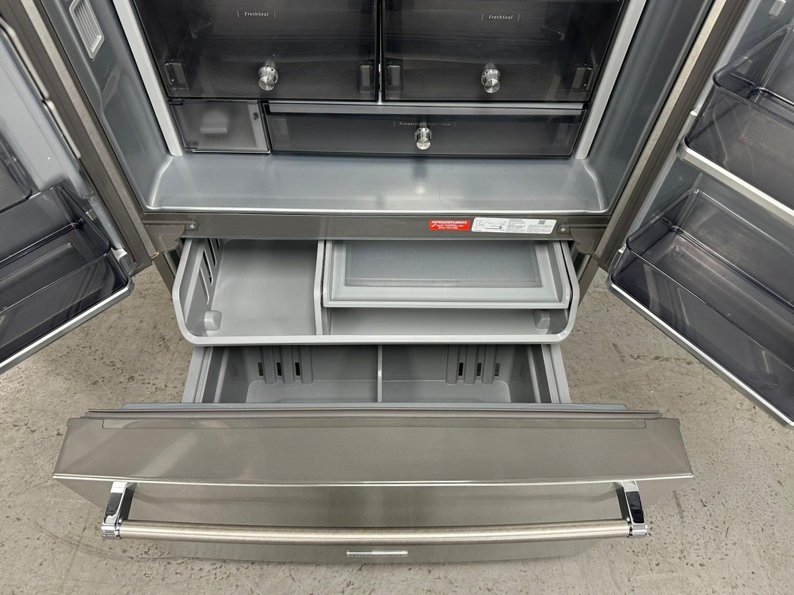 Used KitchenAid 36” French Door Refrigerator KRFC704FSS00 For Sale | ️ ...