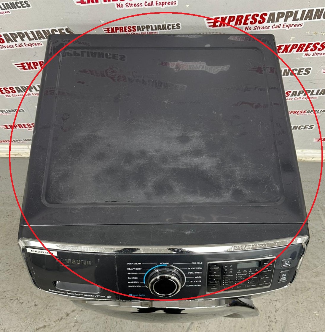 Used Samsung 27” Front Load Washing Machine WF45H6300AG/A2 For Sale | ️ ...