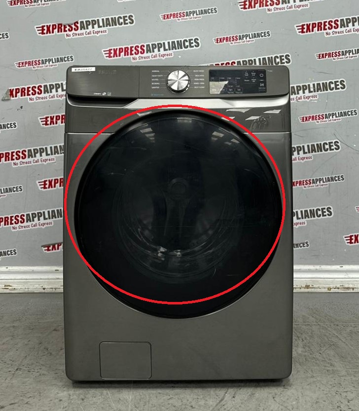 Used Samsung 27” Front Load Washing Machine WF45R6100AP/US For Sale | ️ ...