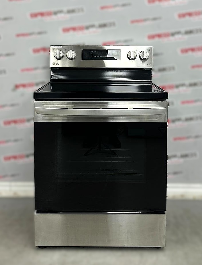 Floor Model LG 30” Freestanding Glass Top Stove LREL6321S/01 For Sale ...