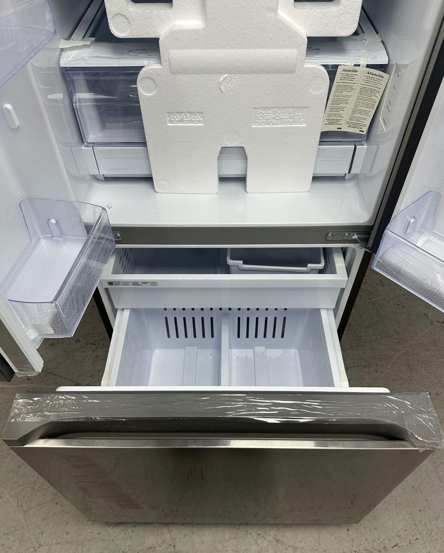 Open Box Samsung 30” French Door Refrigerator RF22A4111SR/AA For Sale ...