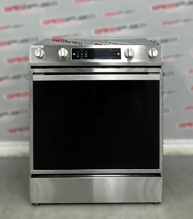 Used Hisense 30” Slide-In Glass Top Stove HFE3501CPS For Sale | ️ ...