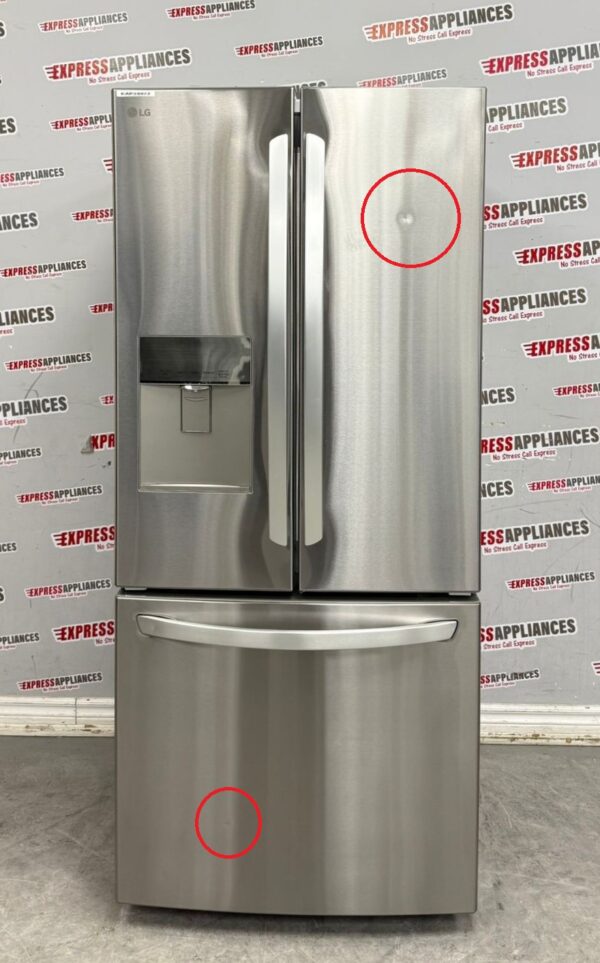 Floor Model LG 30” French Door Refrigerator LRFWS2200S/03 for Sale | ️ ...