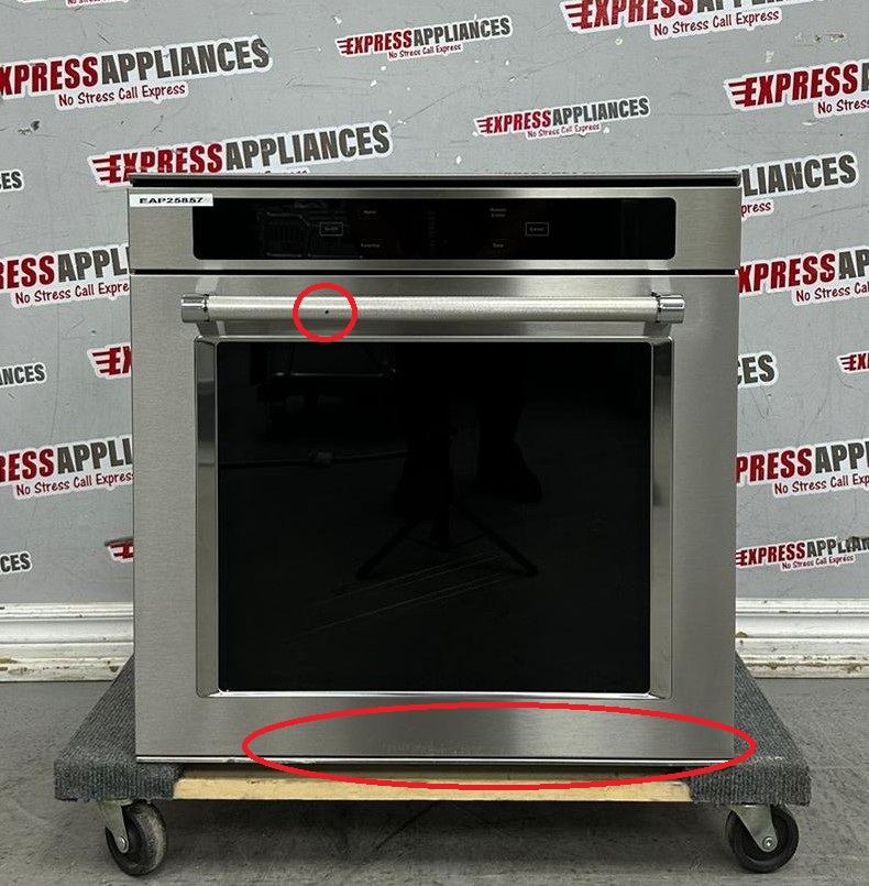 Open Box KitchenAid 24” Single Wall Oven KODC504PPS For Sale | ️ ...