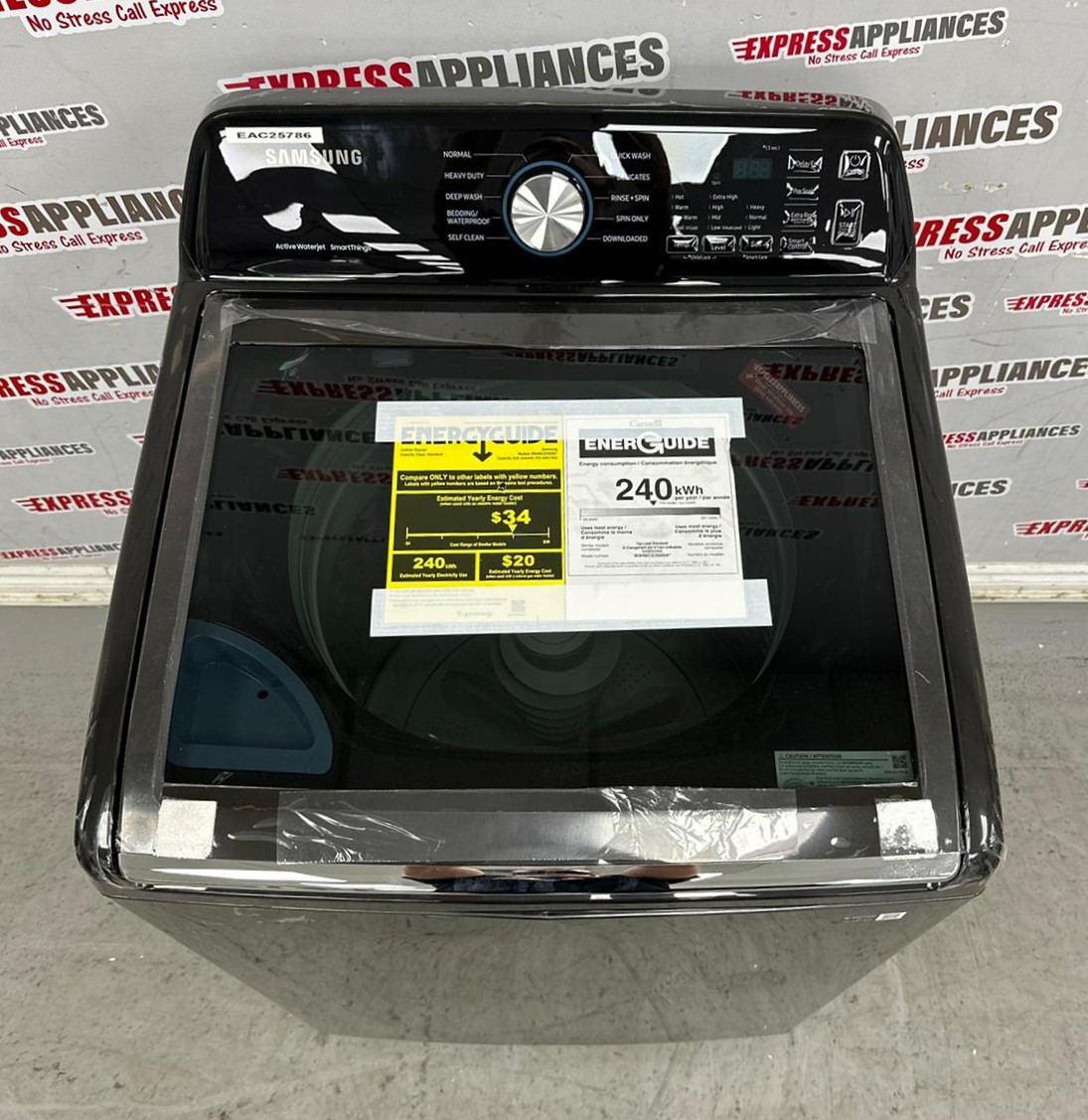 Open Box Samsung 27” Top Load Washing Machine WA46CG3505AV For Sale | ️ ...