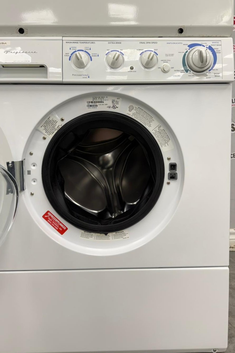 Used Frigidaire 27” Front Load Washing Machine FTF1240FS2 For Sale | ️ ...