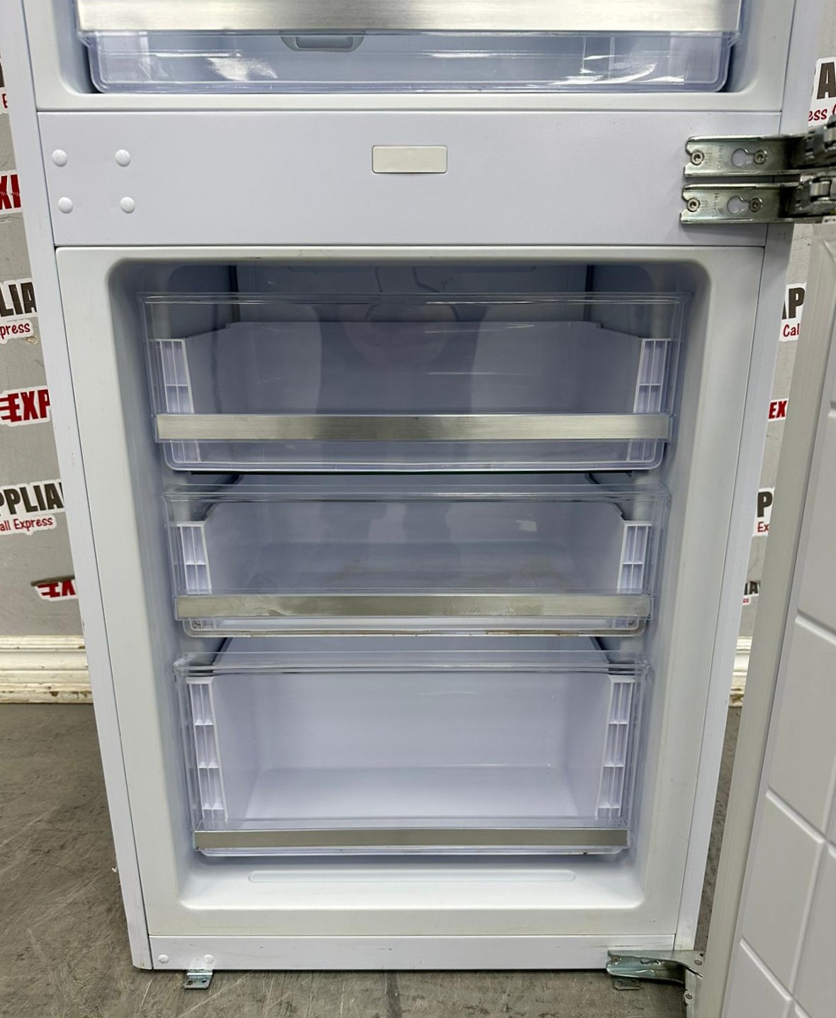 Open Box Smeg 22” Bottom Freezer Panel Ready Refrigerator CB2485U For ...