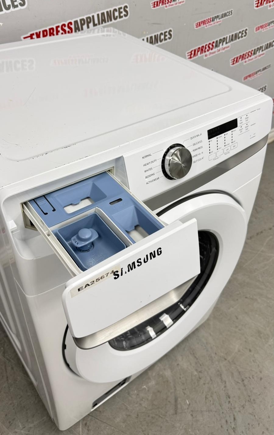 Used Samsung 27" Washer WF45T6000AW For Sale | ️ Express Appliances
